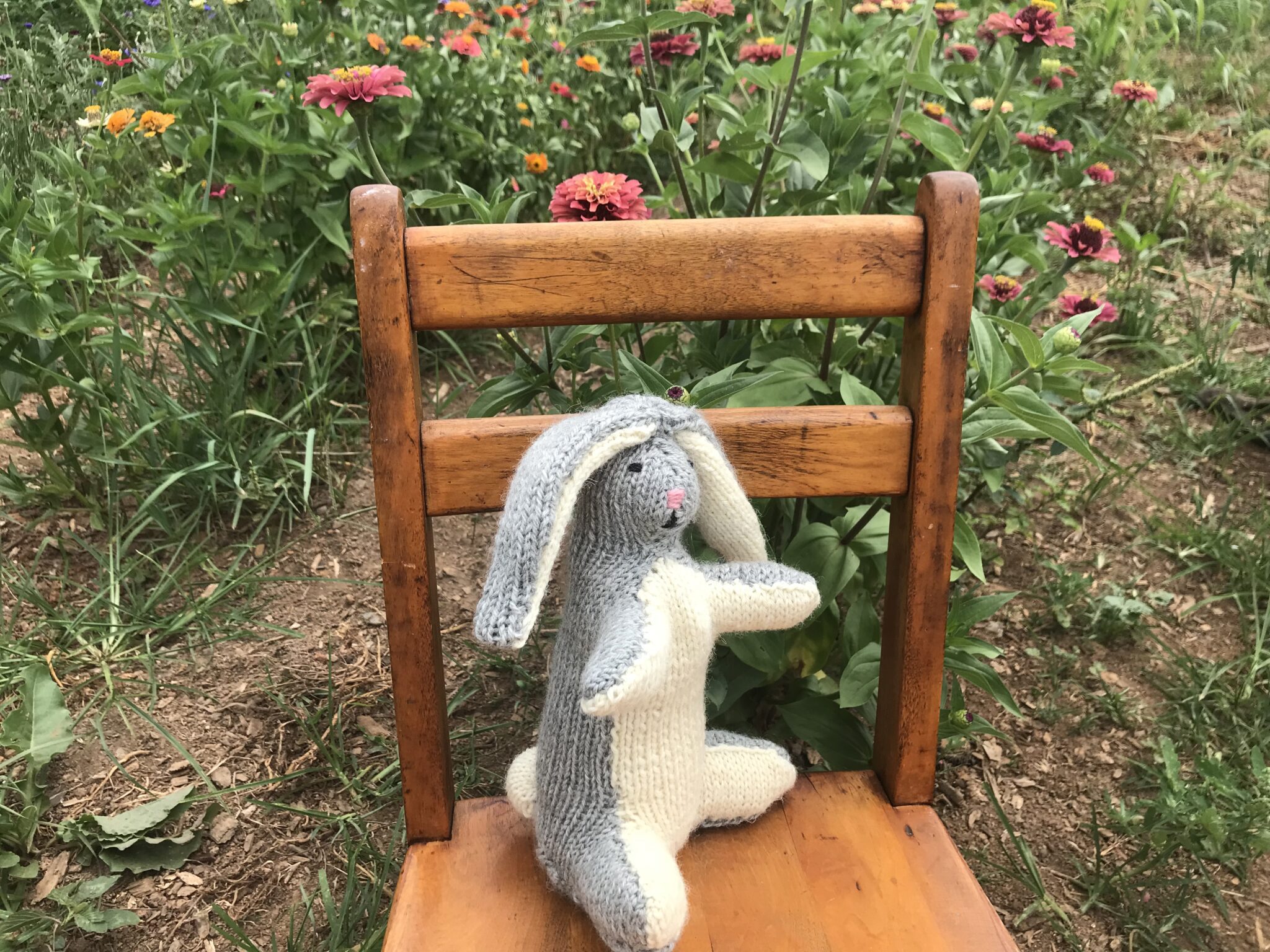 Rabbit Knitting Pattern FREE - Quiet Life Farm