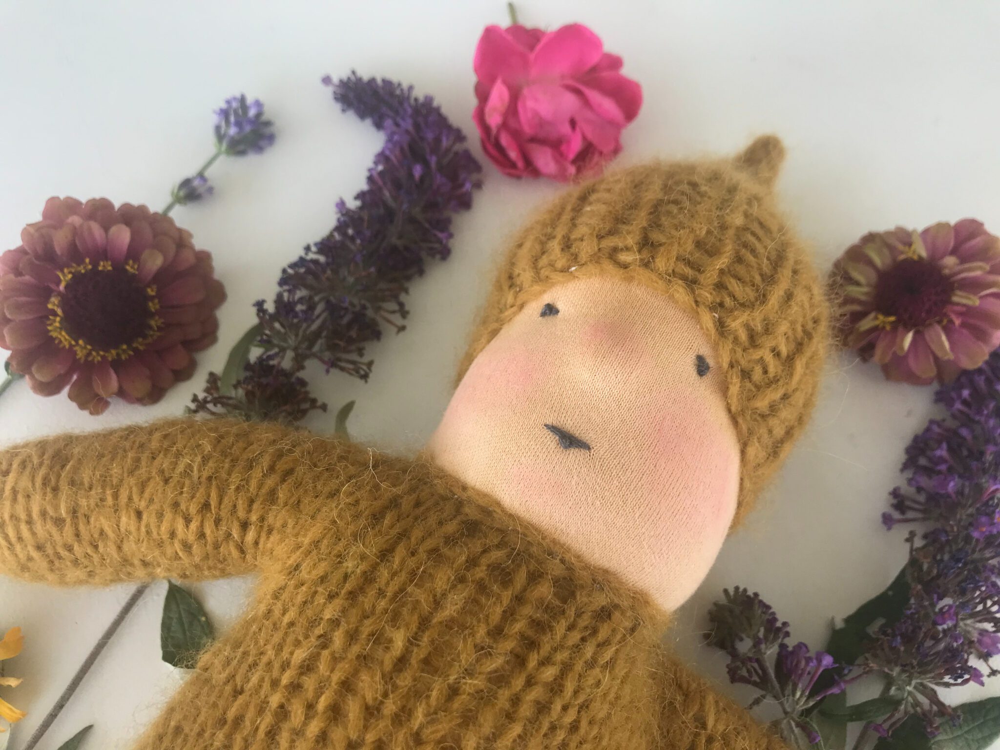 How to Make a Waldorf Doll: Waldorf Doll Knitting Pattern - Quiet Life Farm