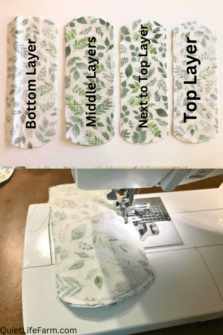 Cloth Pad Sewing Pattern: FREE! - Quiet Life Farm
