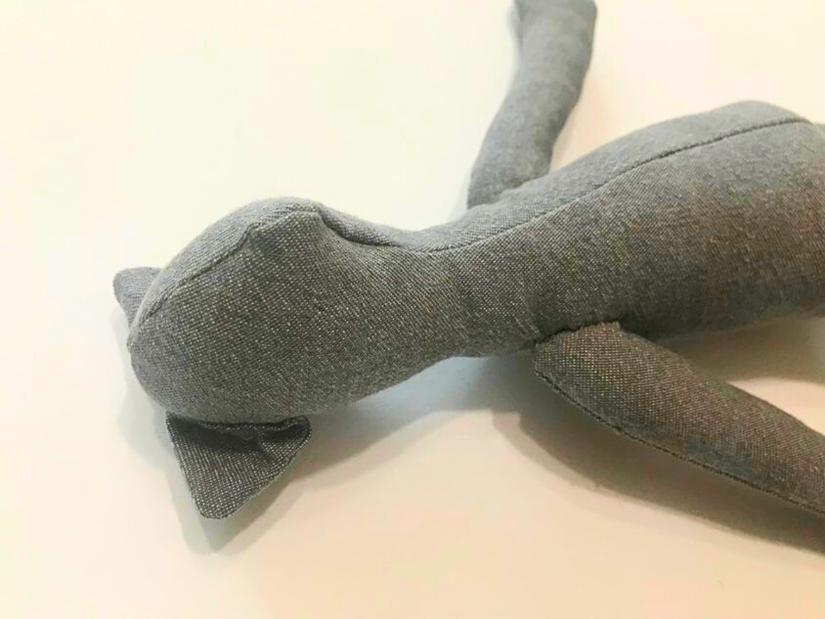 FREE Plush Cat Sewing Pattern adorable DIY stuffed animal - Quiet Life Farm