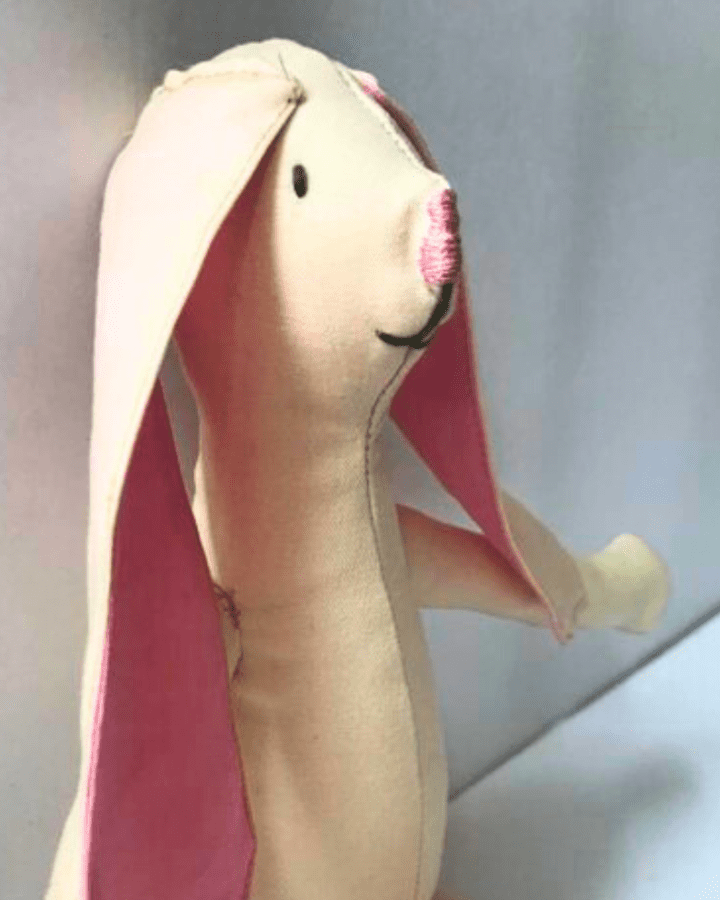 VERY EASY Easter Bunny Sewing Pattern - Quiet Life Farm