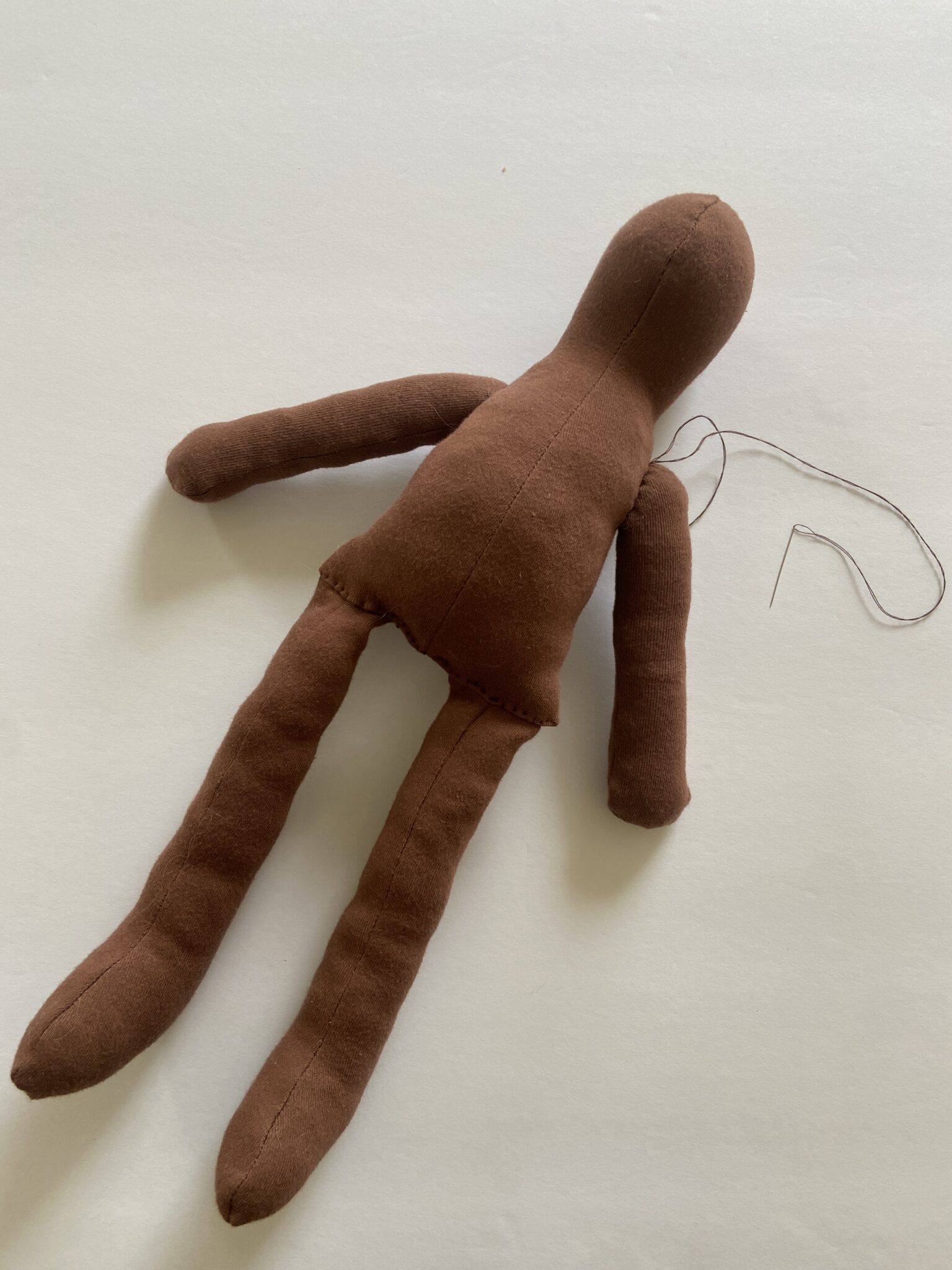 FREE PDF Sewing Pattern Rag Doll with Easy Tutorial - Quiet Life Farm