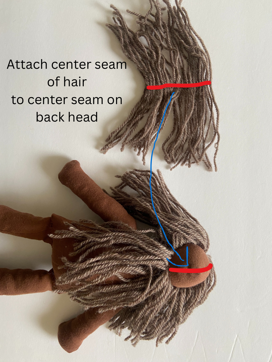 FREE PDF Sewing Pattern Rag Doll with Easy Tutorial - Quiet Life Farm