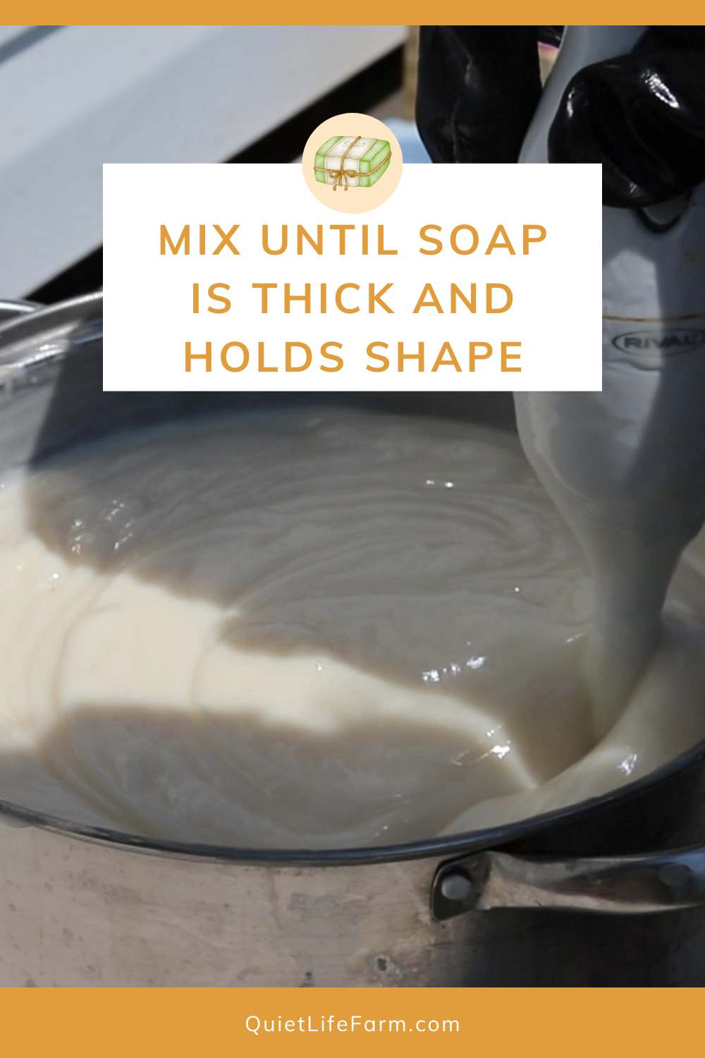 How to make Soap Step By Step Cold Process - Quiet Life Farm