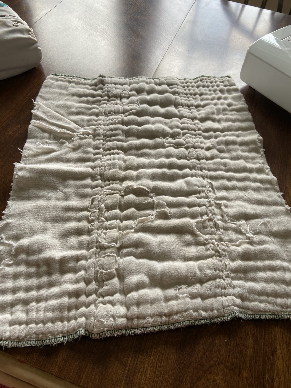 Sewing Cloth Diapers to become "All In One" - Quiet Life Farm