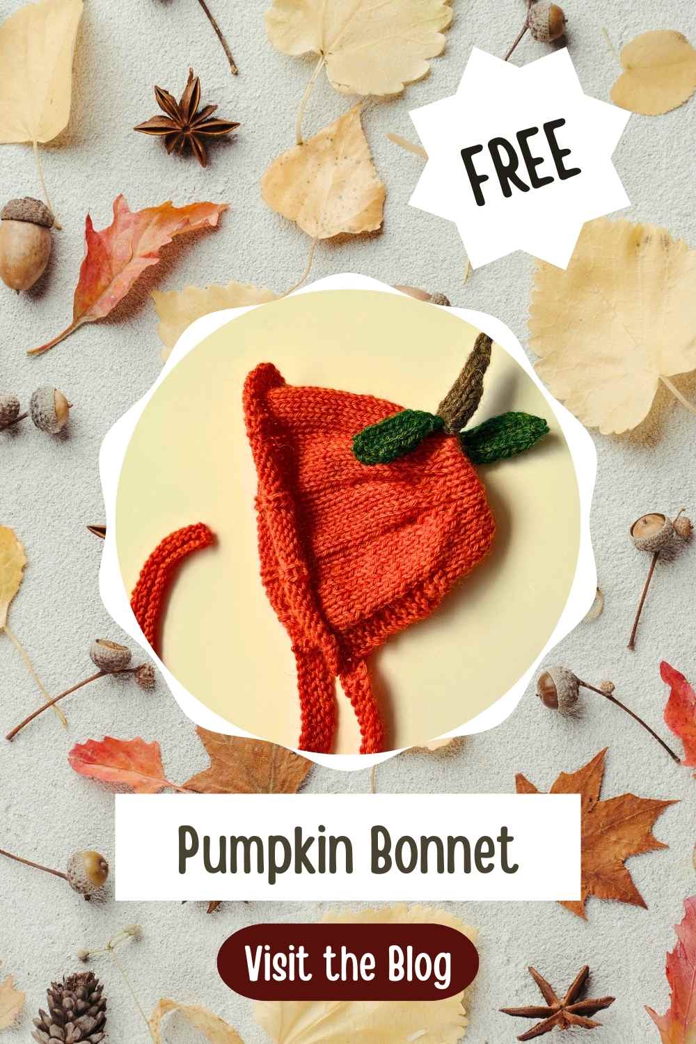 Pumpkin Bonnet: Free Knitting Pattern - Quiet Life Farm