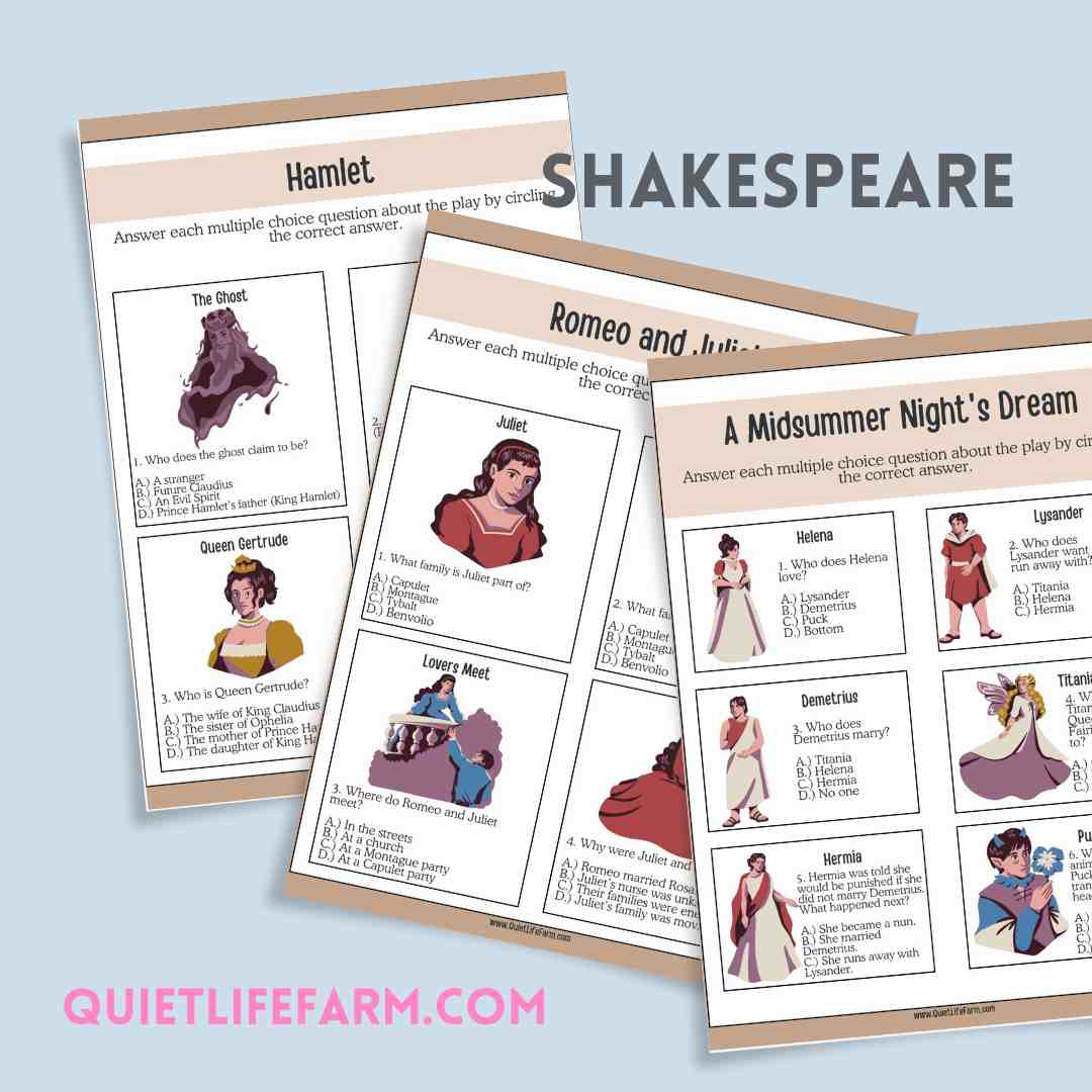 Stories From Shakespeare - Quiet Life Farm