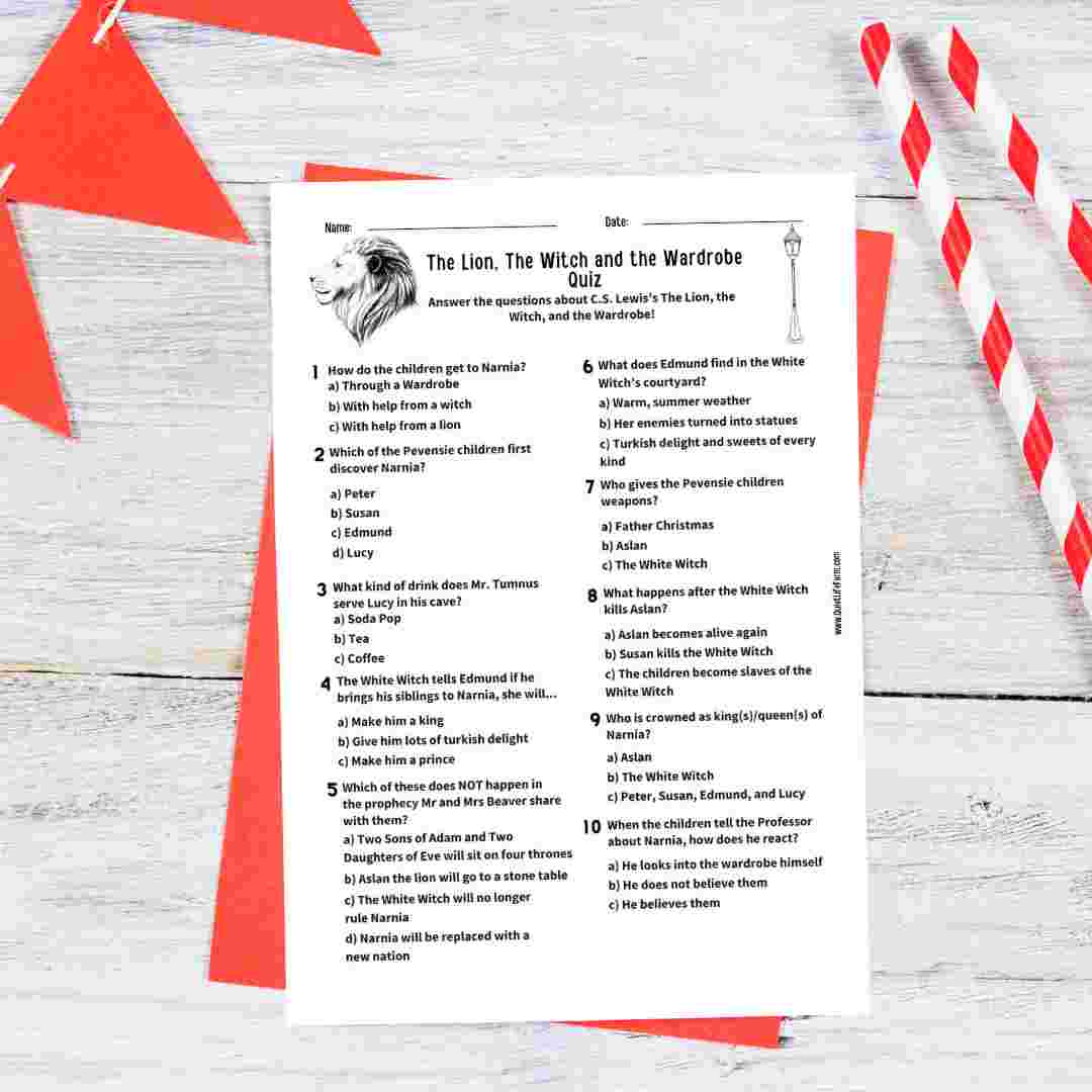 The Lion, the Witch, and the Wardrobe - Quiet Life Farm