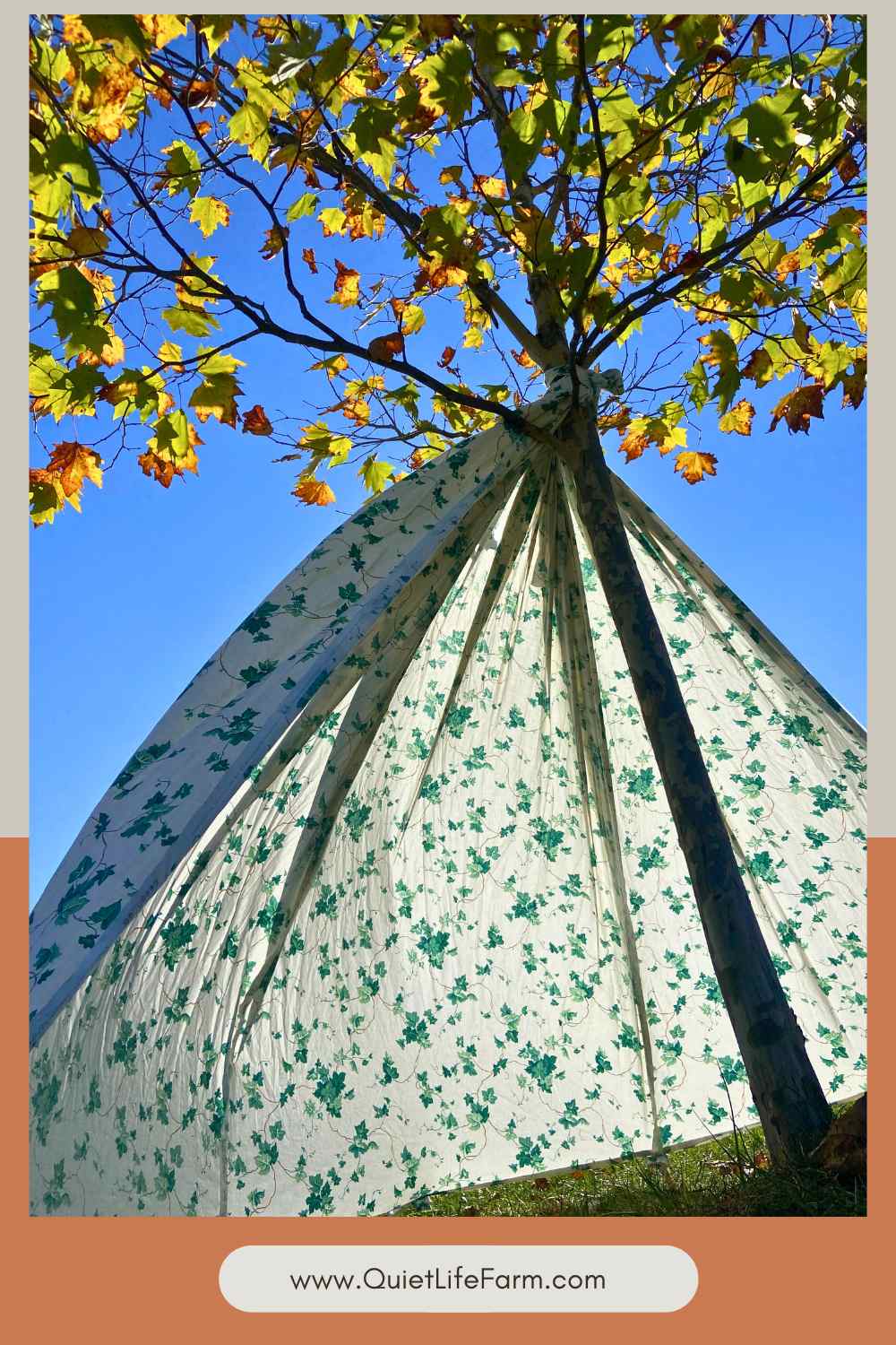 Tree Tent: Free Sewing Pattern and Tutorial - Quiet Life Farm