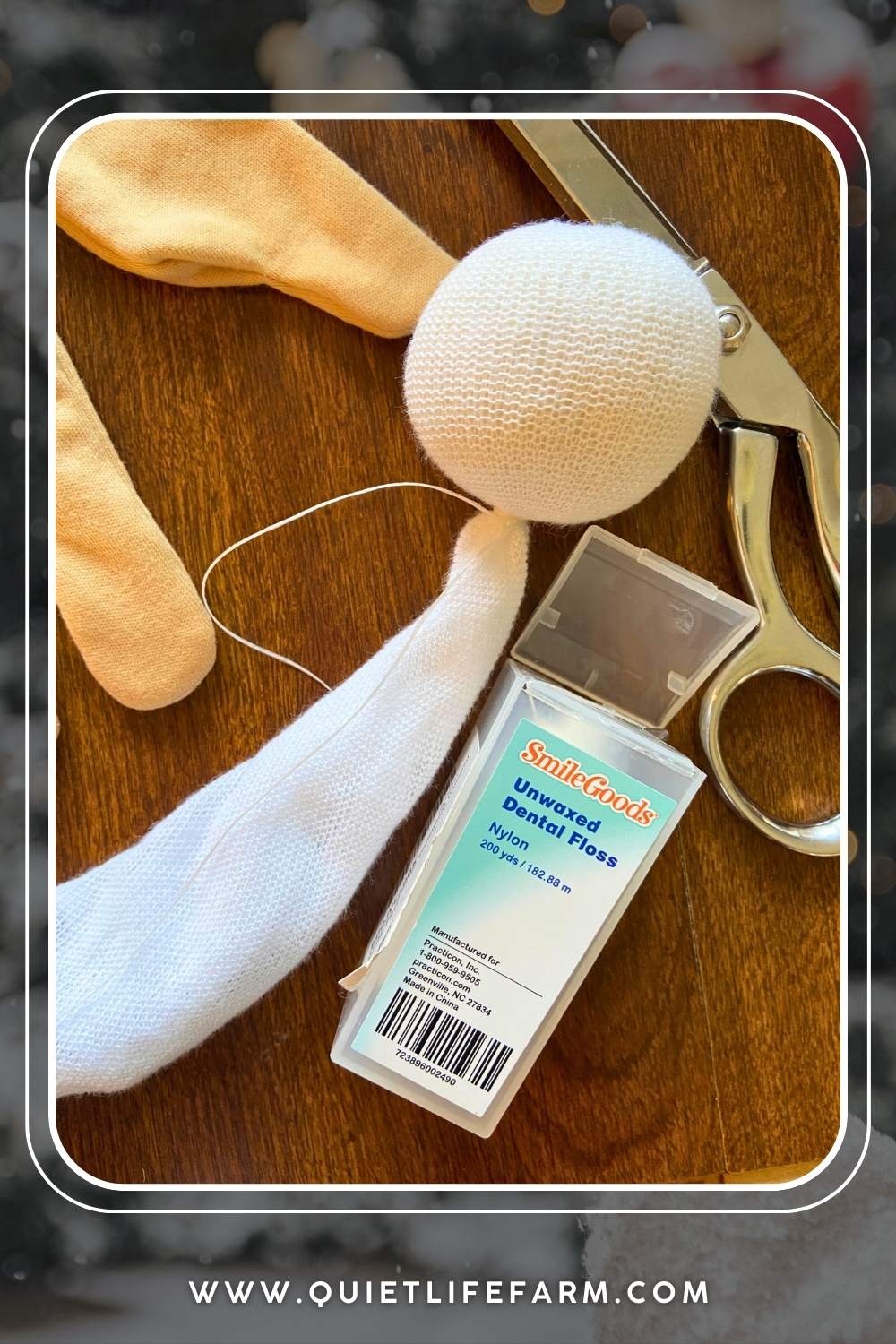 Angel Christmas Tree Topper Sewing Pattern - Quiet Life Farm