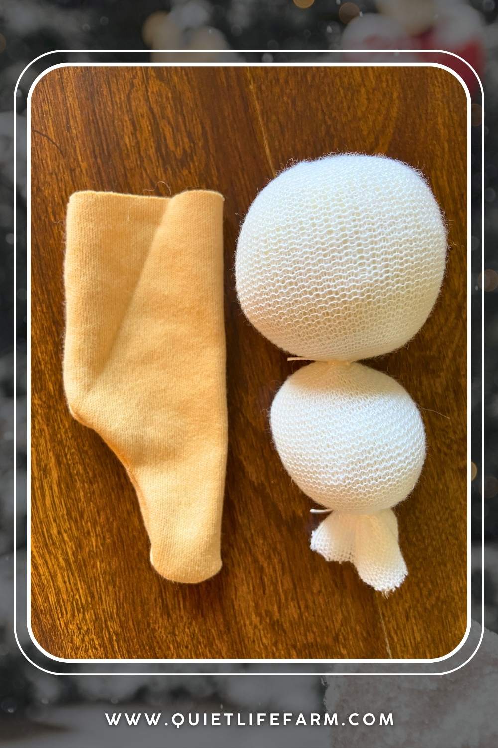 Angel Christmas Tree Topper Sewing Pattern - Quiet Life Farm