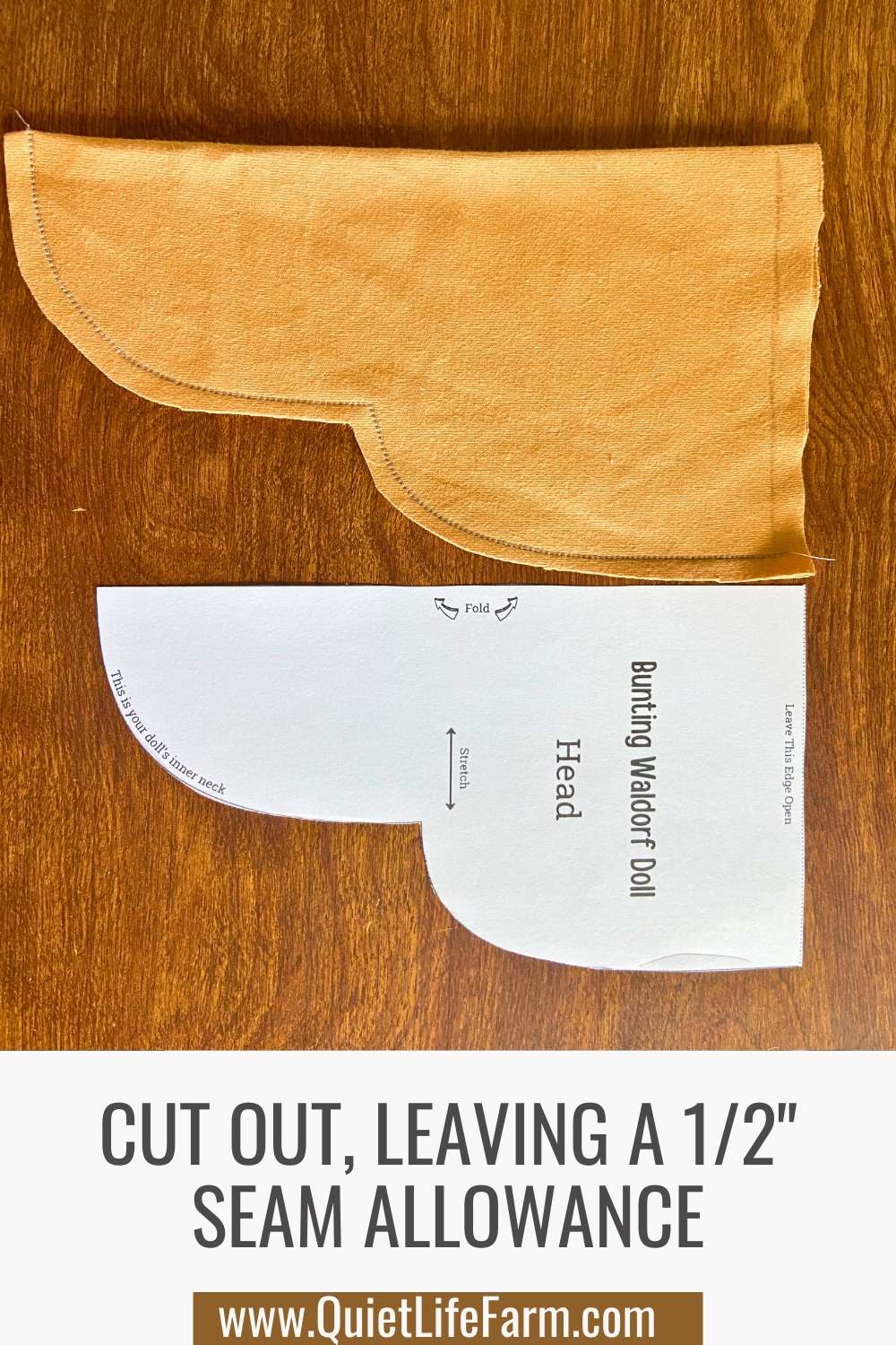 Free Sewing Pattern: Waldorf Bunting Doll - Quiet Life Farm