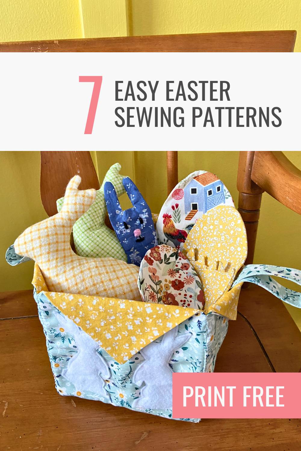 7 Free Easter Sewing Patterns - Quiet Life Farm