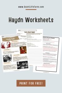 Haydn: A Music History Study - Quiet Life Farm