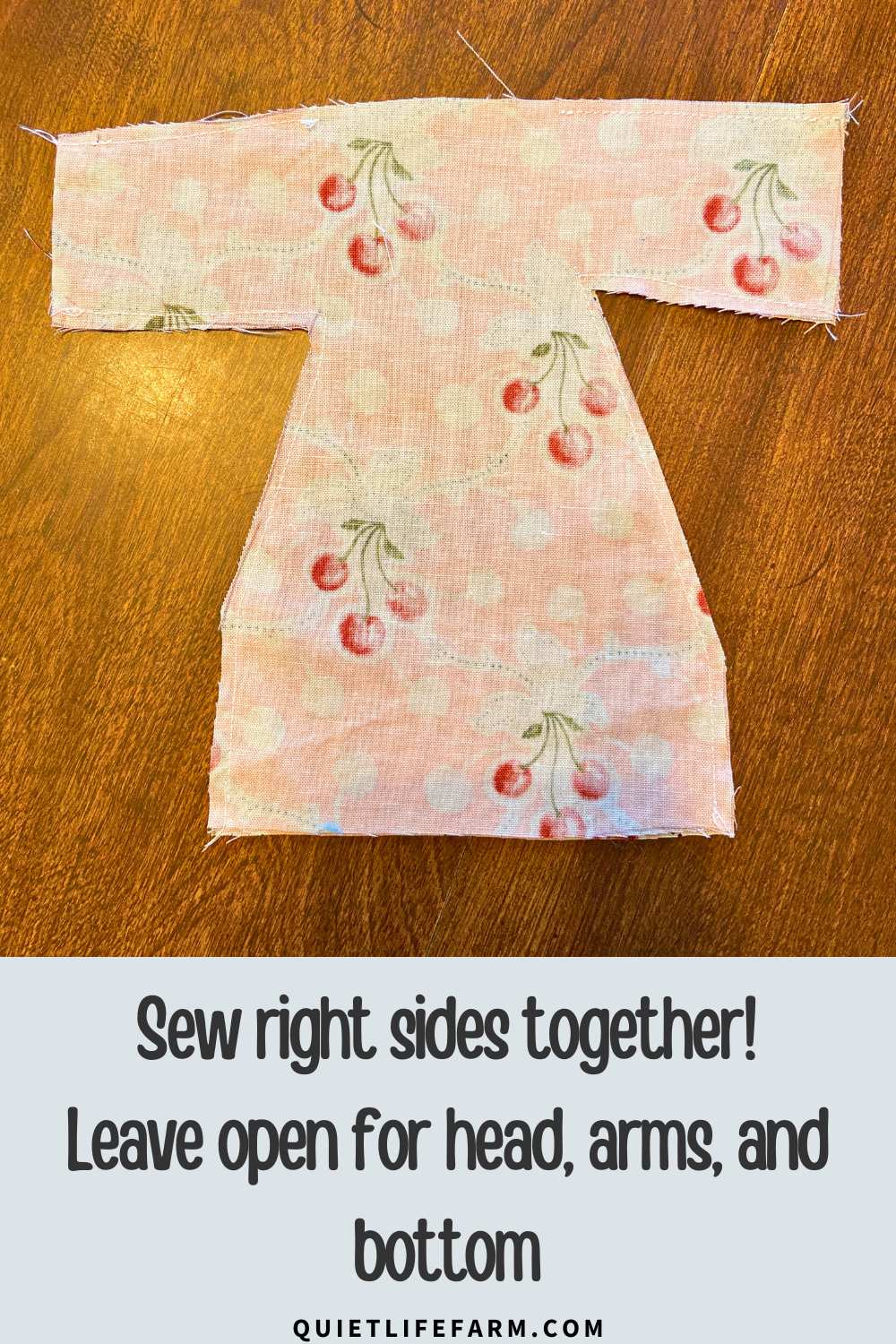 The Easiest Doll Sewing Pattern - Quiet Life Farm