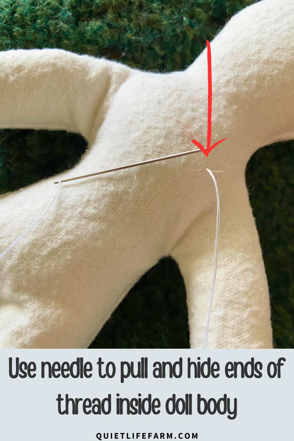 The Easiest Doll Sewing Pattern - Quiet Life Farm