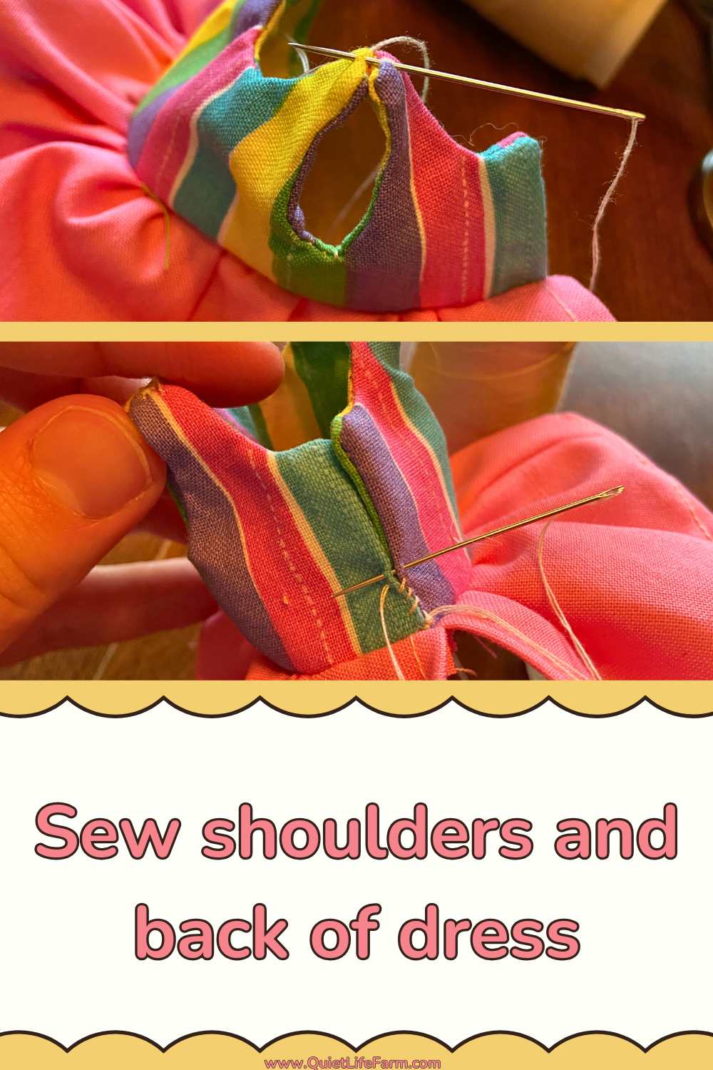 FREE PDF Sewing Pattern for 5" tall Mouse With Clothes - Quiet Life Farm