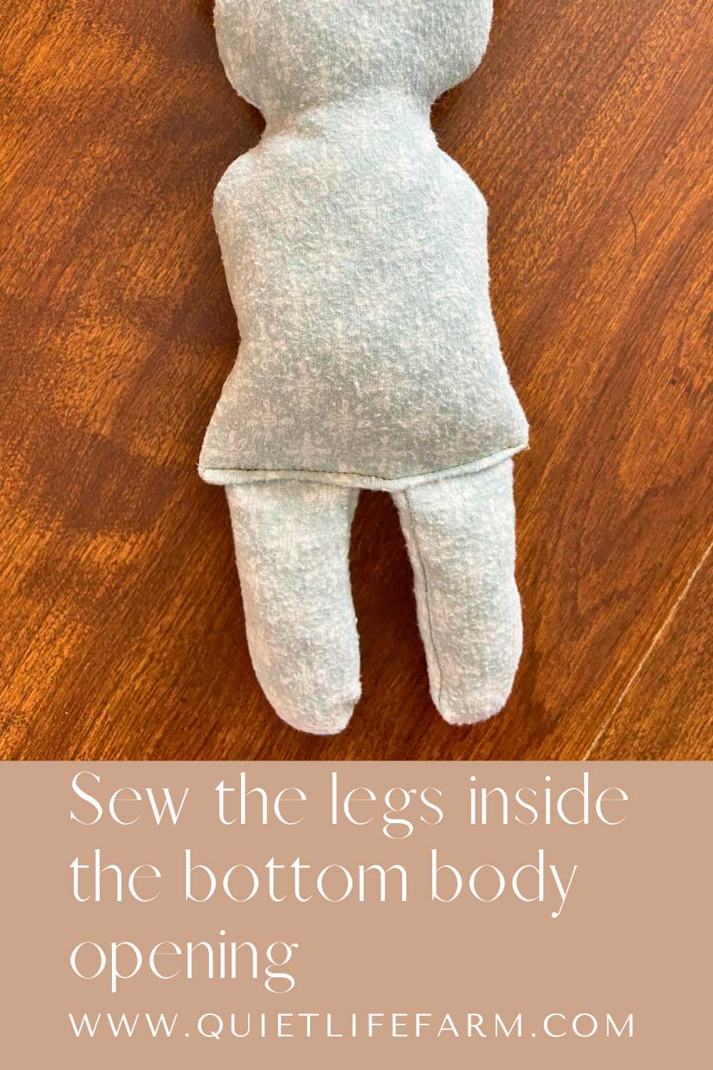The Easiest Free Teddy Bear Sewing Pattern - Quiet Life Farm