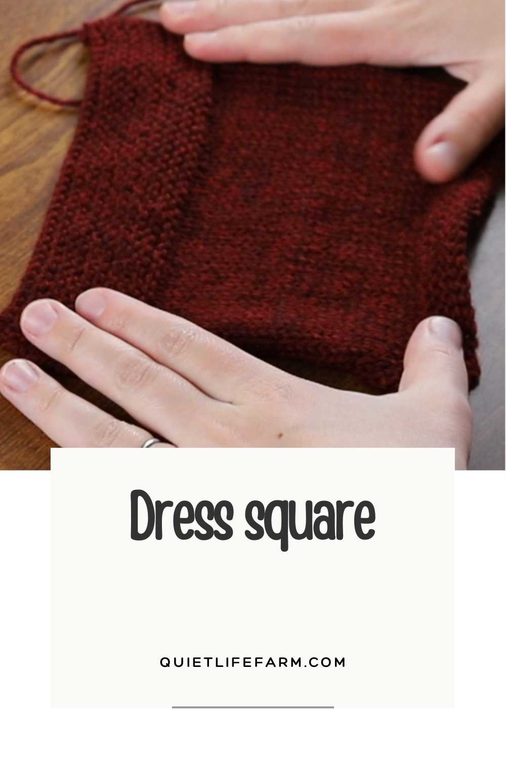 How To Knit a Doll From Squares Easy Free Pattern - Quiet Life Farm