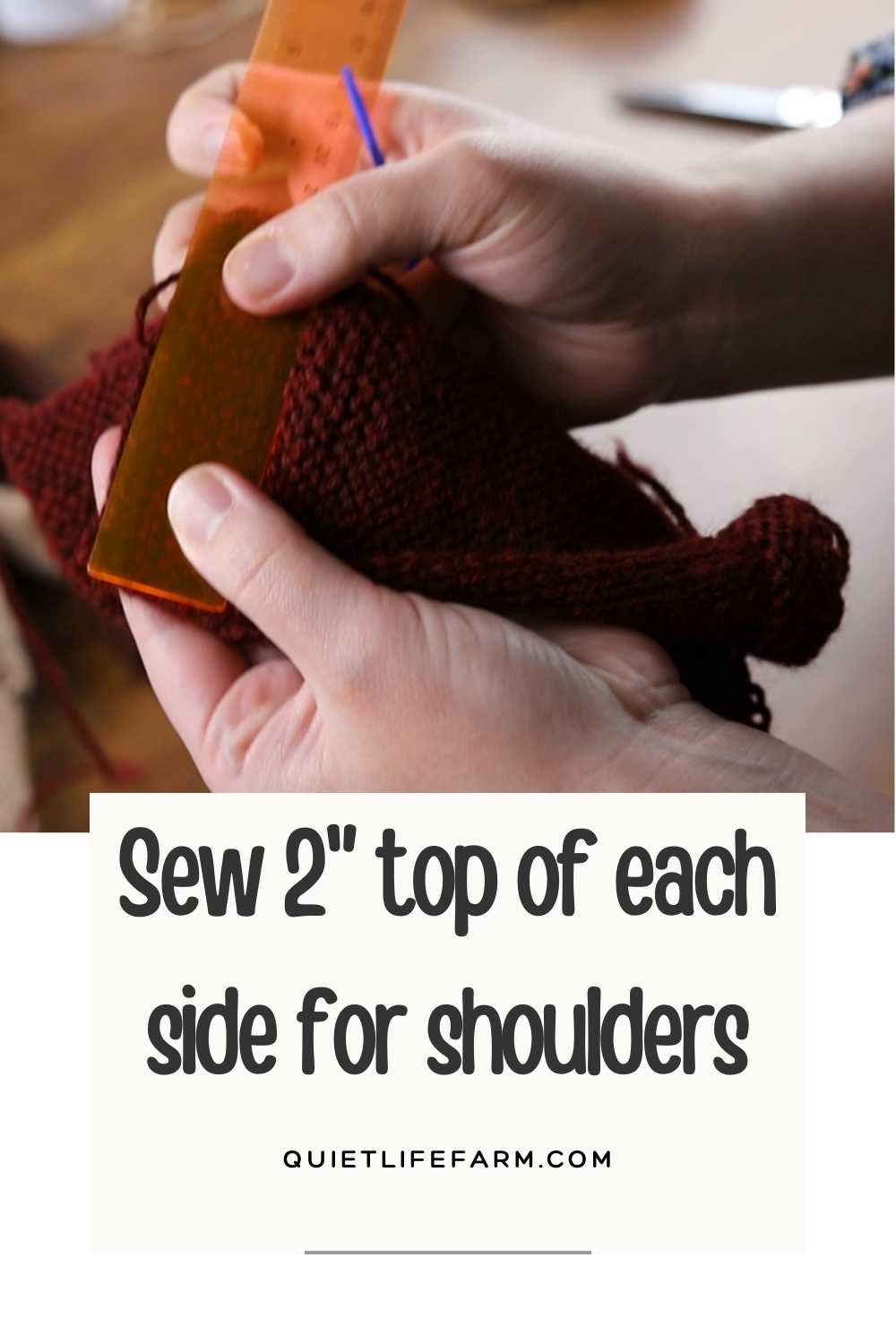How To Knit a Doll From Squares Easy Free Pattern - Quiet Life Farm