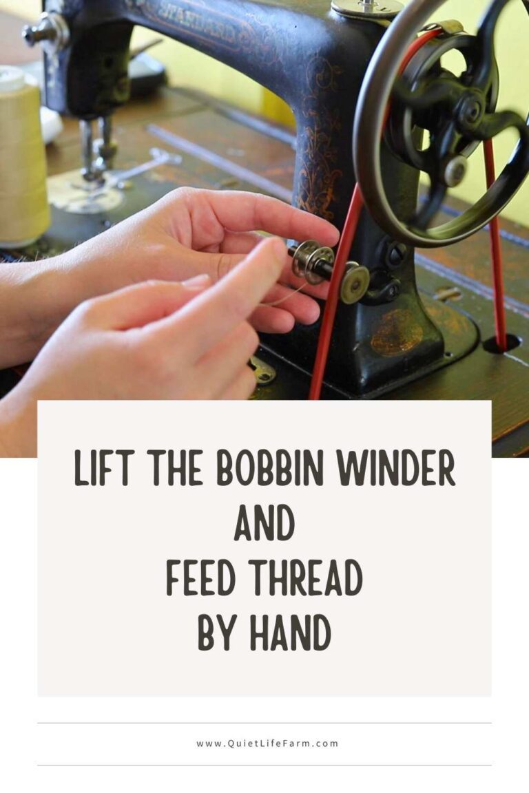 How To Restore An Old Treadle Sewing Machine - Quiet Life Farm