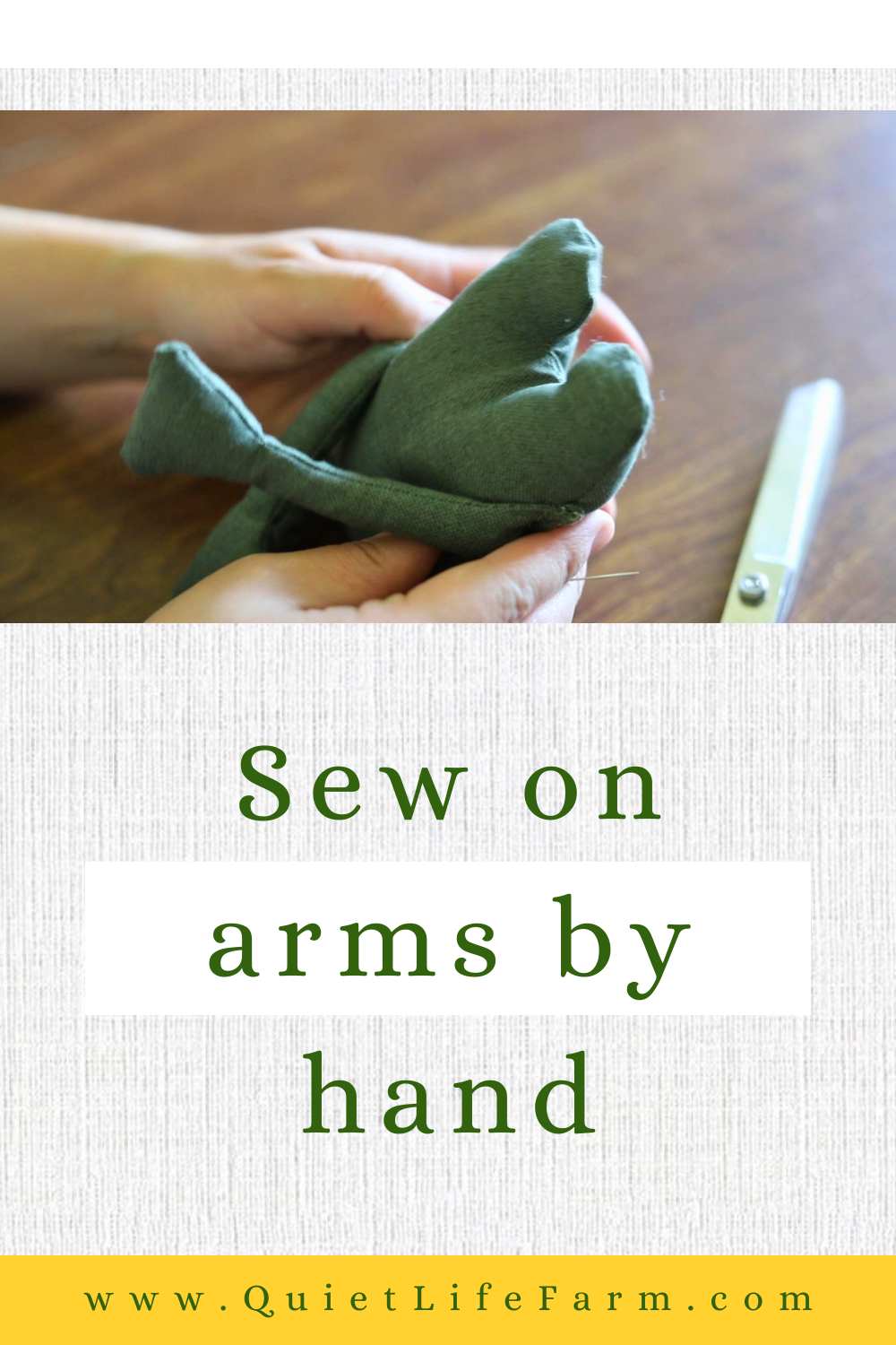 Frog Sewing Pattern FREE PDF - Quiet Life Farm