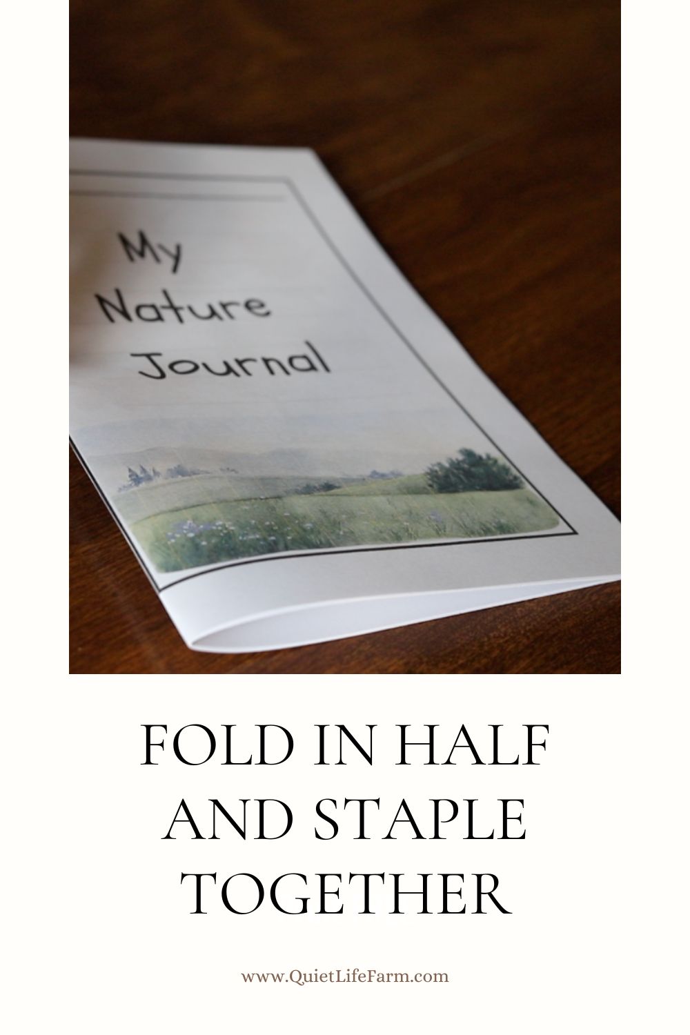 Free Nature Journal For Children - Quiet Life Farm